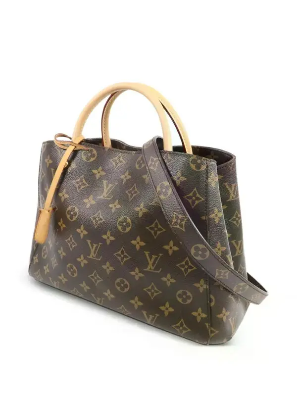 LOUIS VUITTON Mm Montaigne Monogram Tote Bag