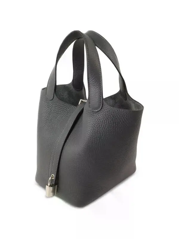 Hermès Picotin Pm Leather Tote Bag - Black