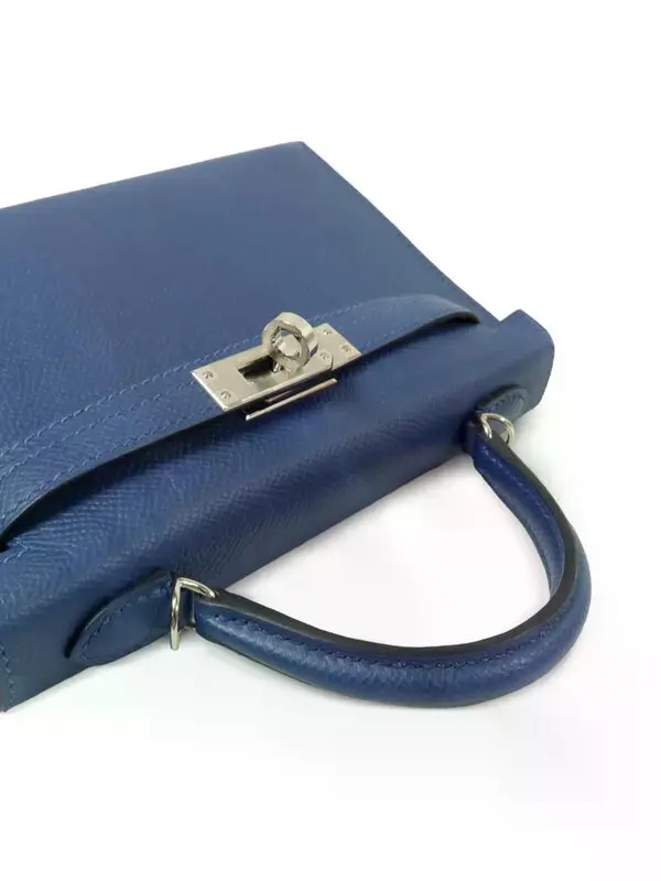 Hermès Mini Kelly Ii Epsom Handbag - Blue