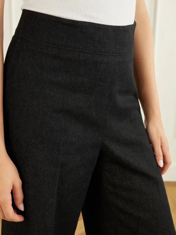 Carolina Herrera Diana High-rise Wide-leg Jeans
