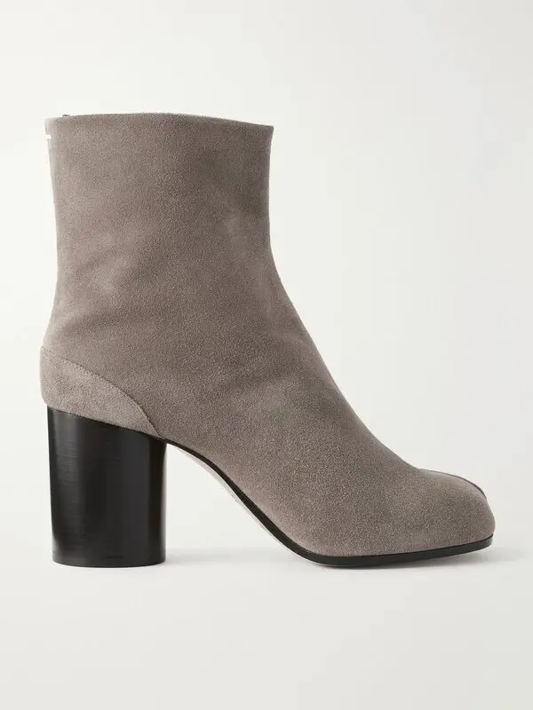 MAISON MARGIELA Tabi Split-toe Suede Ankle Boots