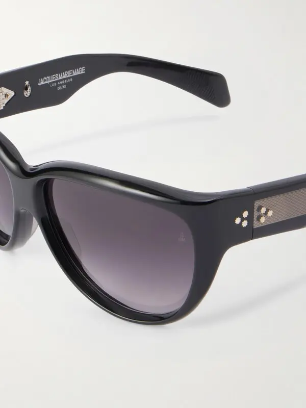 JACQUES MARIE MAGE Ravello D-frame Acetate Sunglasses