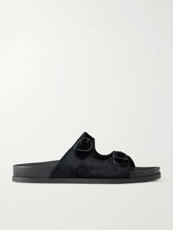 ANCIENT GREEK SANDALS Selestia Velvet Sandals