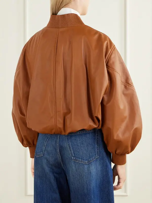 Givenchy Leather Cropped Jacket