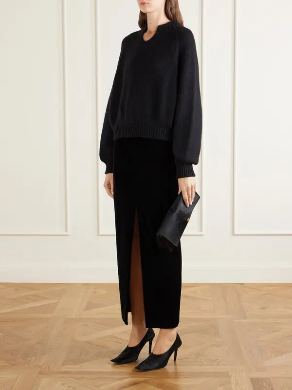 Khaite Cain Lofty Cashmere Sweater