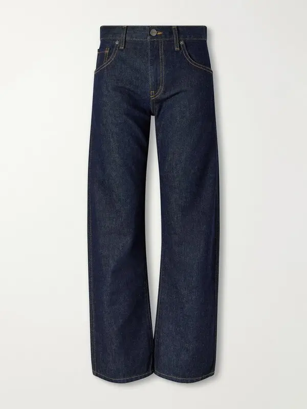 Khaite Kerrie Mid-rise Straight-leg Jeans