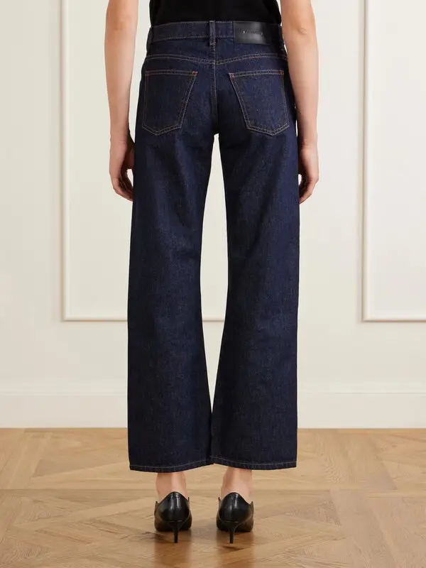 Khaite Kerrie Mid-rise Straight-leg Jeans