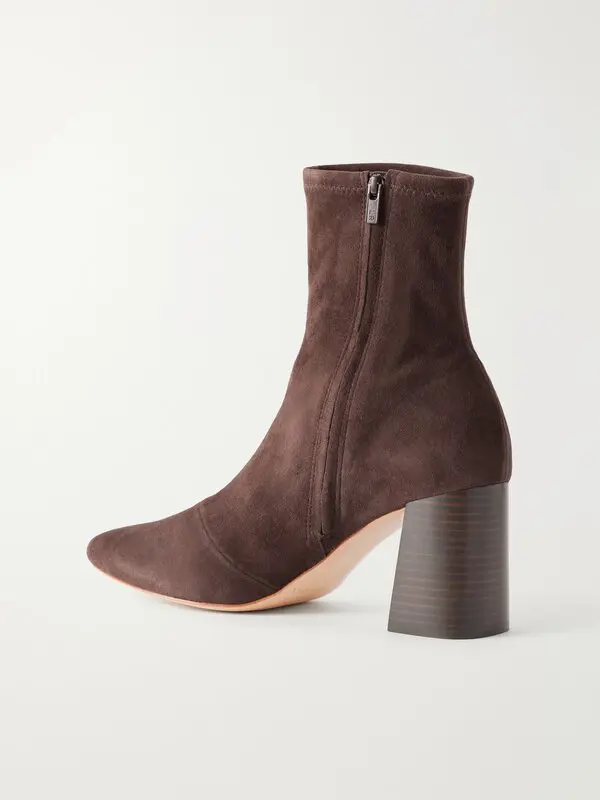 LOEFFLER RANDALL Elise Slim Suede Ankle Boots