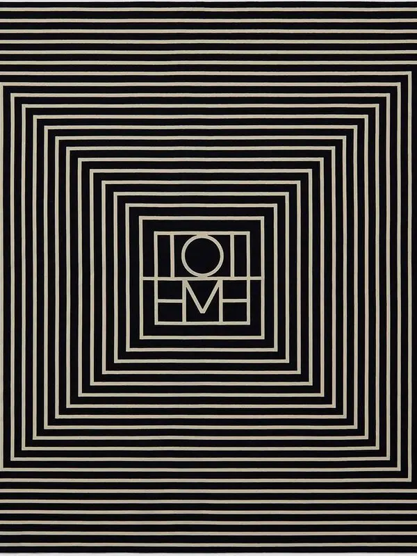 TOTEME Monogrammed Silk Scarf