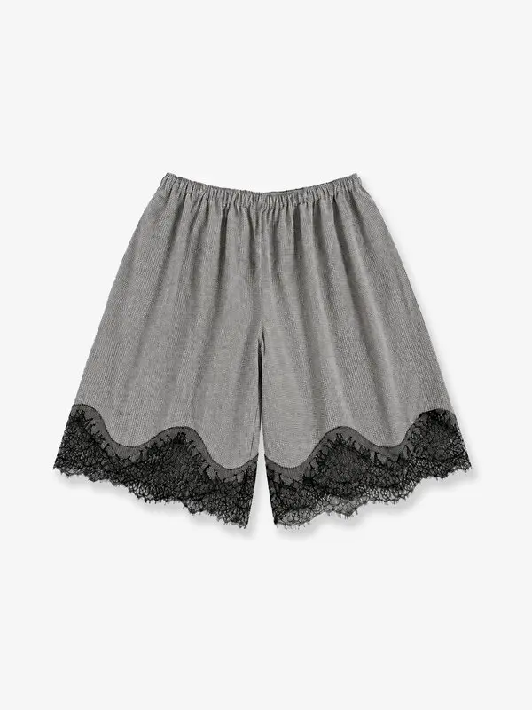 THE FRANKIE SHOP Baxter Viscose Bermuda Shorts