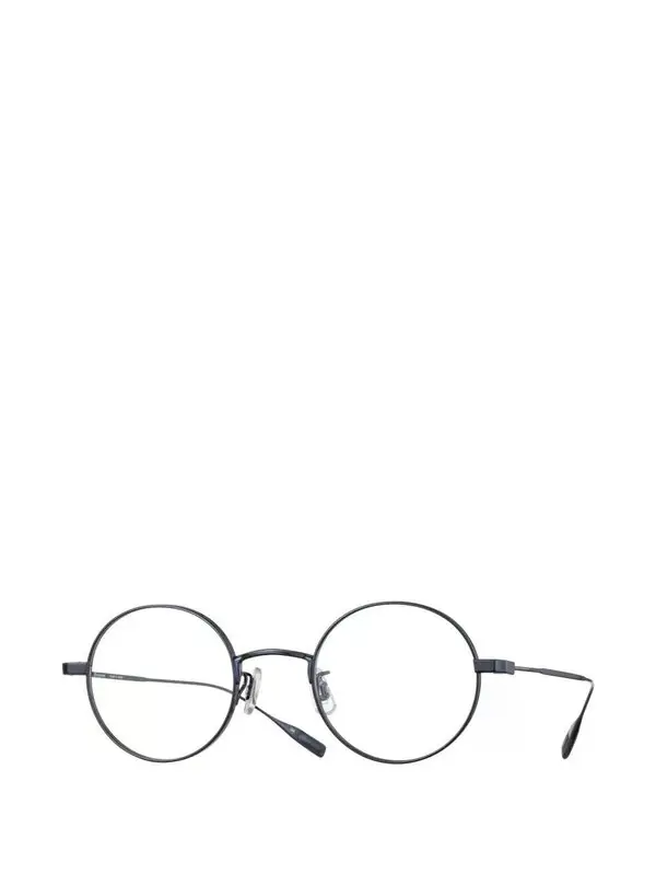 EYEVAN 7285 M14 Round-frame Glasses - Blue