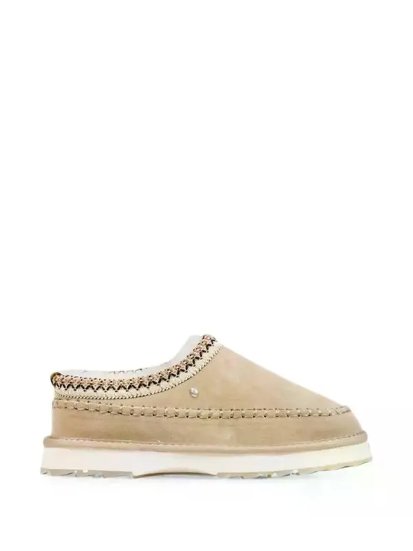 EMU AUSTRALIA Sharky Adventure Scuff Whipstitch-trim Slippers - Neutrals