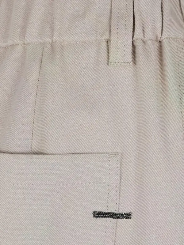 Brunello Cucinelli Pleated Elasticated-waist Trousers