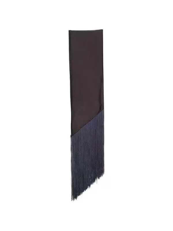 THE M.. Safia Fringe-trim Scarf