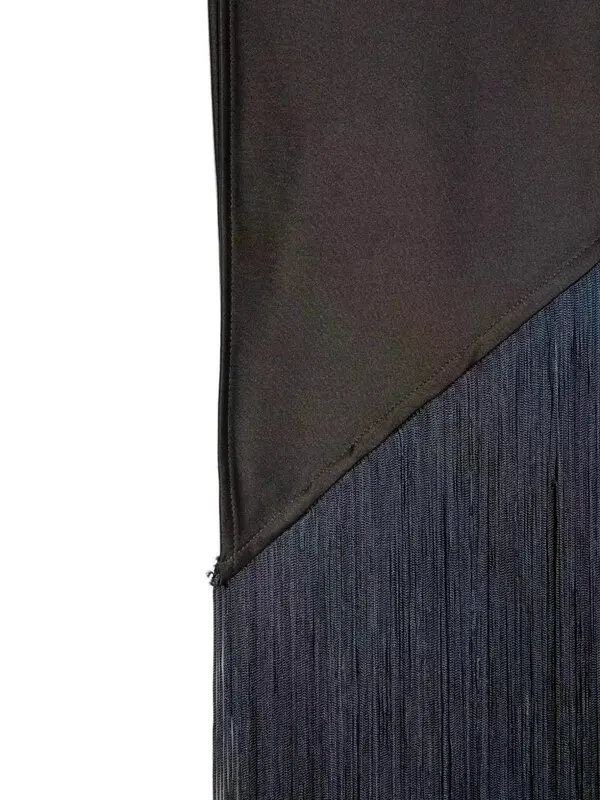 THE M.. Safia Fringe-trim Scarf