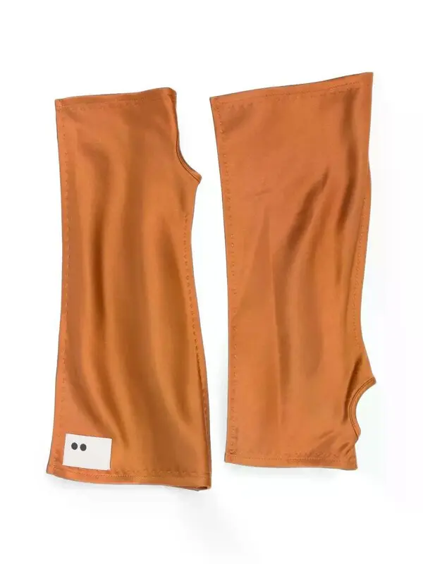 THE M.. Zurich Fingerless Gloves - Orange