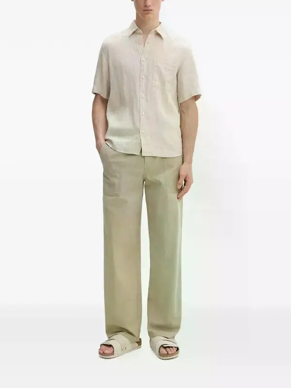Marc O'polo Short-sleeve Chest-pocket Shirt