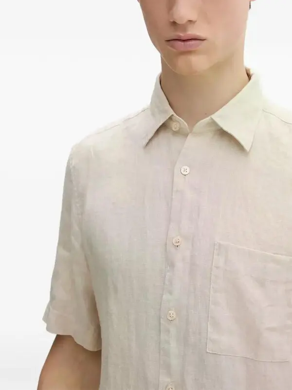 Marc O'polo Short-sleeve Chest-pocket Shirt