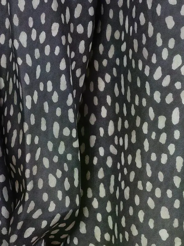 Brunello Cucinelli Polka-dot Pussy-bow Shirt