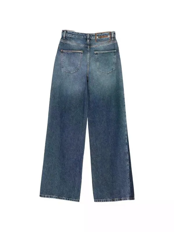 Iceberg Panelled Wide-leg Jeans