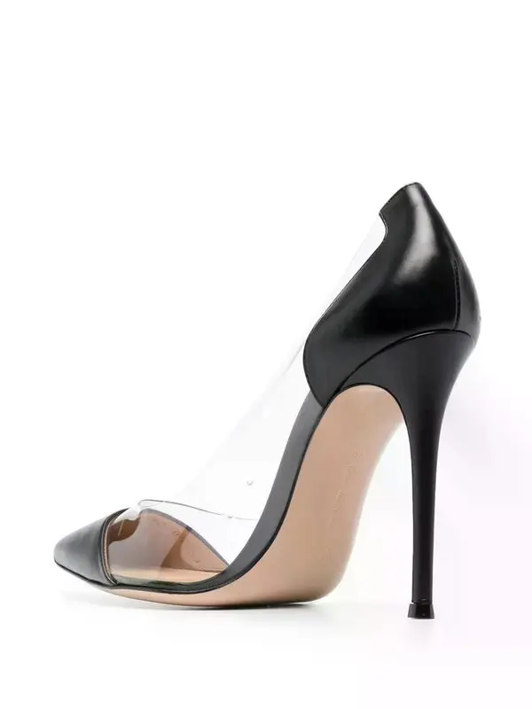 GIANVITO ROSSI Plexi 105mm Transparent Pumps