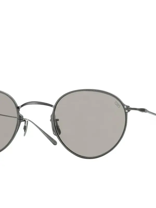 EYEVAN 7285 199 Round-frame Sunglasses - Silver