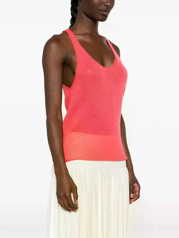 ELY ELY Fine-knit Tank Top