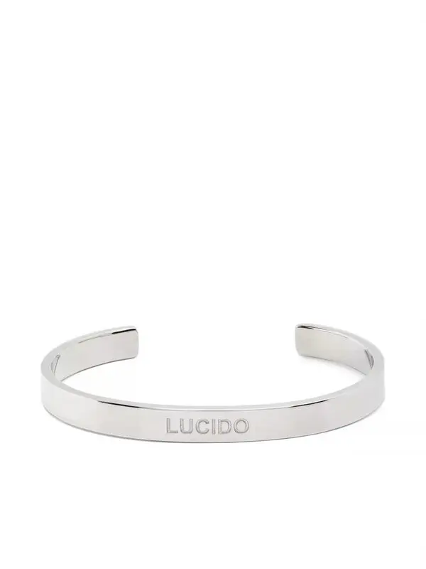 MAISON MARGIELA Numeric Engraved Cuff Bracelet - Silver