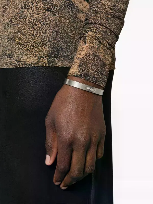 MAISON MARGIELA Numeric Engraved Cuff Bracelet