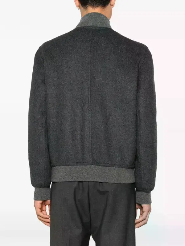 Brunello Cucinelli Panelled High-neck Jacket