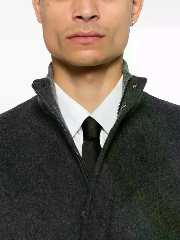 Brunello Cucinelli Panelled High-neck Jacket