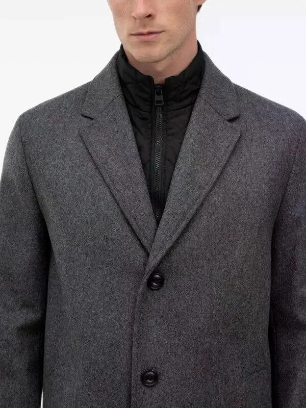 Hugo Single-breasted Notched-lapel Coat