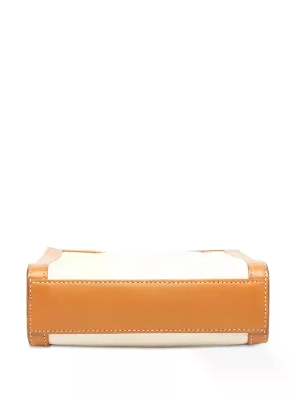 Celine 2020 Mini Canvas Vertical Cabas Tote Satchel - Brown