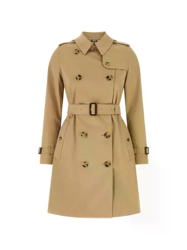 Burberry Mid-length Kensington Heritage Trench Coat - Neutrals