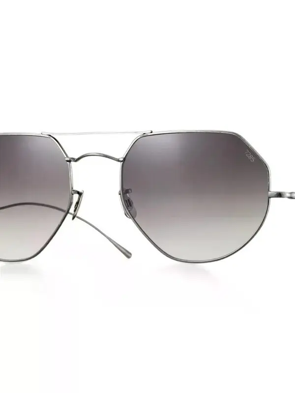 EYEVAN7285 1007 Geometric-frame Sunglasses - Silver