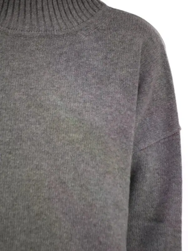 Max Mara Borgia Dropped-shoulder High-neck Sweater