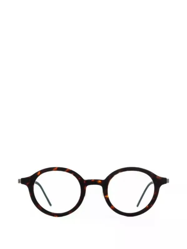 LINDBERG Round-frame Tortoiseshell-effect Glasses