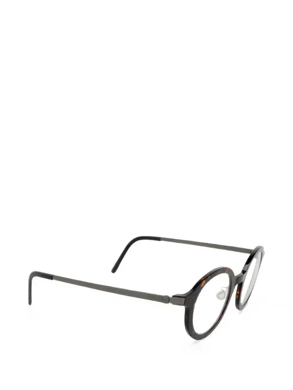 LINDBERG Round-frame Tortoiseshell-effect Glasses