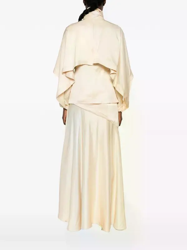 Zimmermann Ascent Draped Pussy-bow Blouse