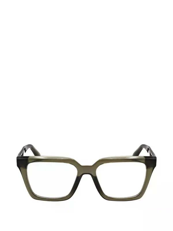 FERRAGAMO Square-frame Glasses - Green