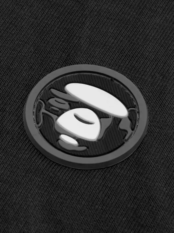 AAPE BY *A BATHING APE Aapenow Moonface Logo-print Zip-up Hoodie - Grey