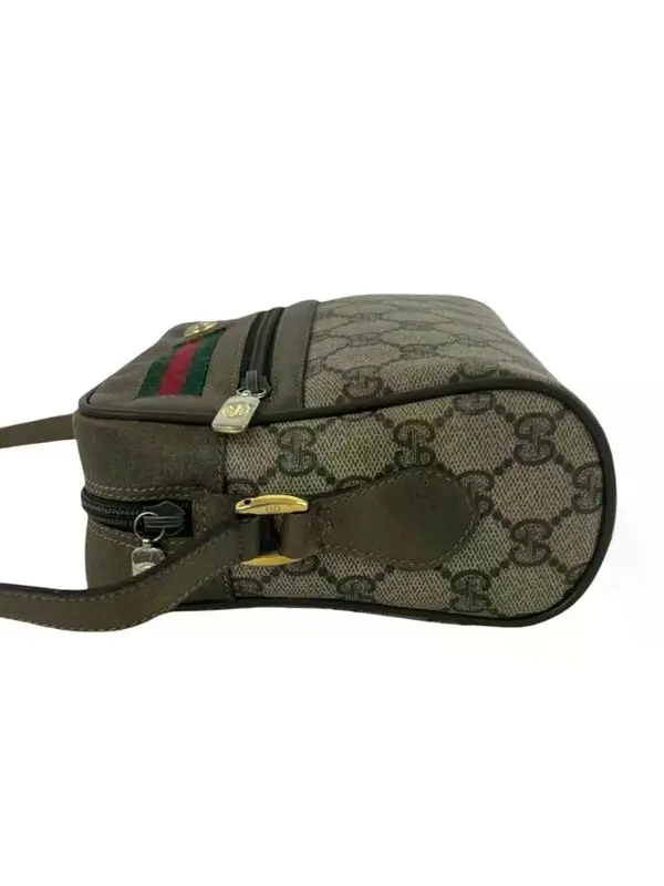 Gucci 1970-1980 Gg Supreme Web Crossbody Bag