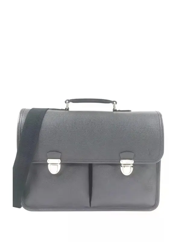 LOUIS VUITTON 2010 Taiga Anton Briefcase Business Bag