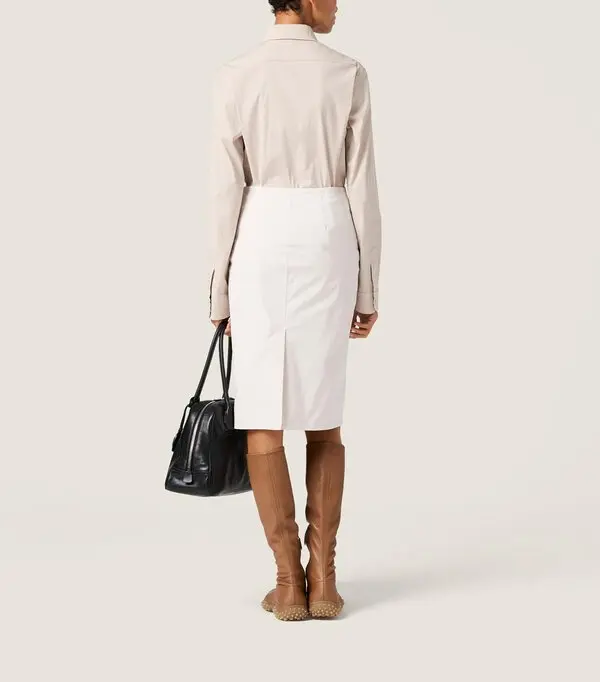Miu Miu Stretch-poplin Shirt