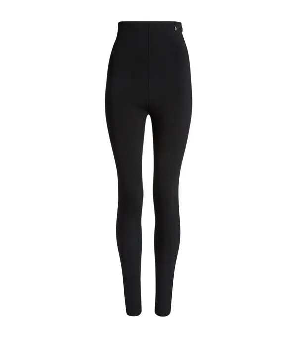 Balmain Jersey High-rise Trousers