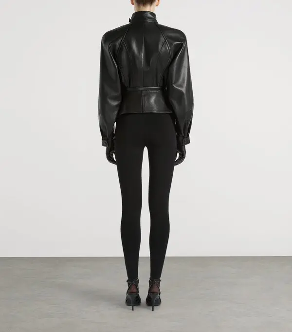Balmain Jersey High-rise Trousers