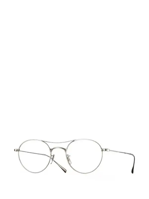 EYEVAN7285 Flicker Round-frame Glasses