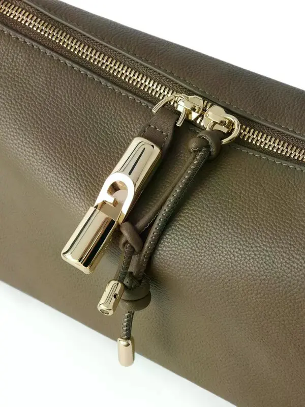 Furla Debby Leather Shoulder Bag