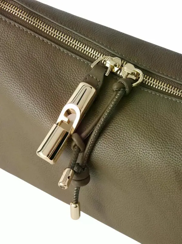 Furla Debby Leather Shoulder Bag