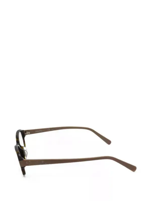 FERRAGAMO Tortoiseshell-effect Crystal-embellished Glasses